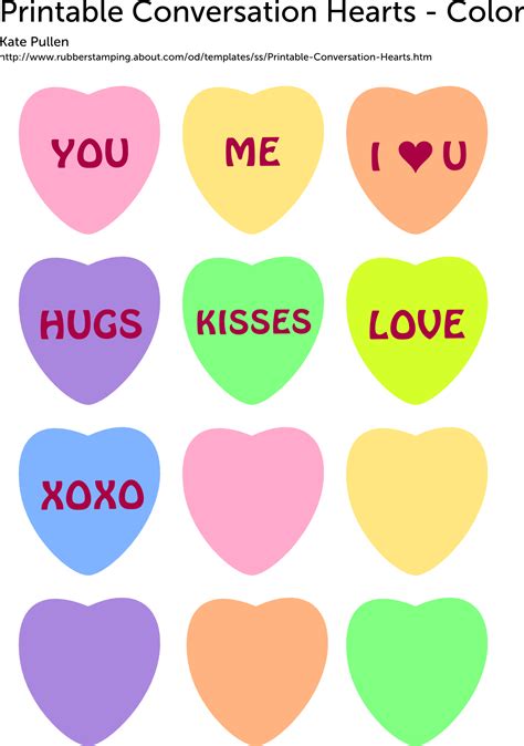 Free Heart Templates Word