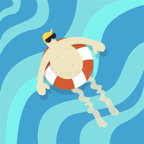 Man Floating Beach Stock Illustrations Man Floating Beach Stock Illustrations Vectors