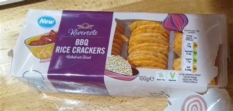 Bbq Rice Crackers Rivercote 100g