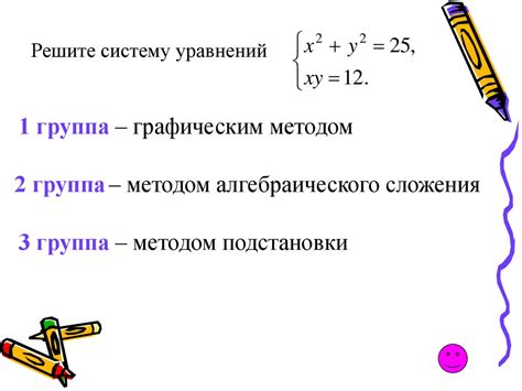 Методы решения систем уравнений Тест презентация онлайн
