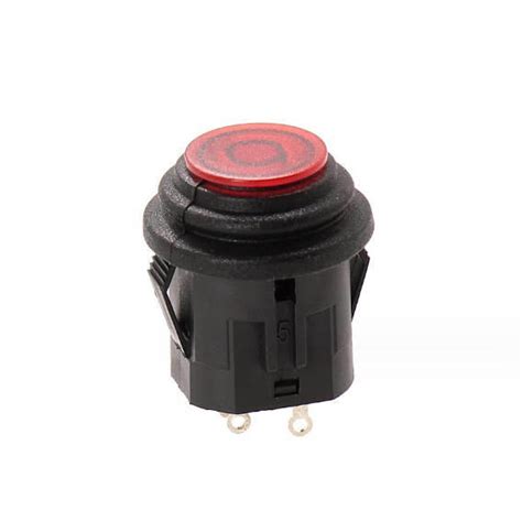 2 Pin Round Head 16mm Push Button Switch Waterproof Button Switch And