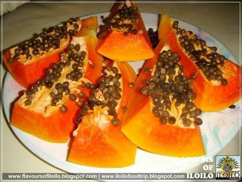 Papayang Hinog Kung Sawa Ka Na I Love Filipino Food