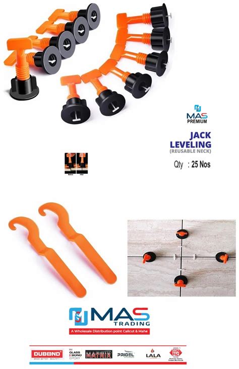 Jack Leveling Re Usable At ₹ 750 लेवलिंग जैक In Mahe Id 2853359281973