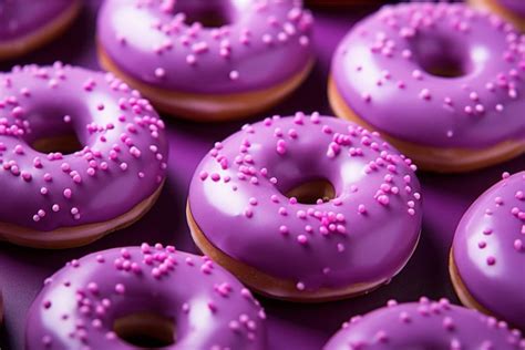 Purple Donuts Generate Ai