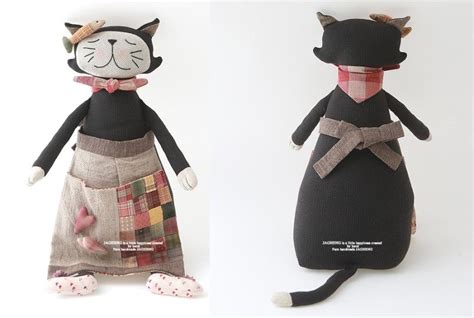 마코와 따도냥 고양이 퀼트 인형 2020 인형 인형 퀼트 퀼트 인형