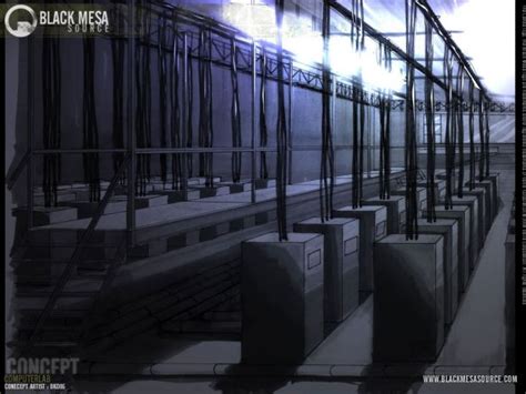Computer Lab Conceptual Design Image Black Mesa Mod For Half Life 2 Moddb