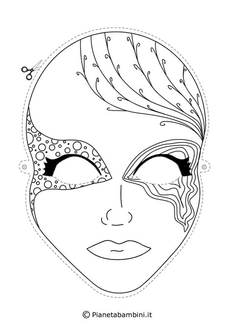 Disegni Maschere Di Carnevale Da Colorare E Stampare Porn Sex Picture