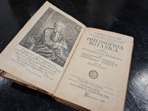 Philosophia Botanica At 270 The Linnean Society