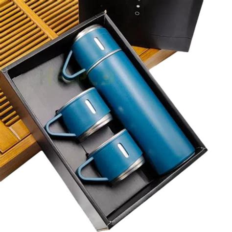Kit Garrafa Térmica Camping ml Xícara Caneca Café VACUUM Garrafa Térmica Magazine Luiza