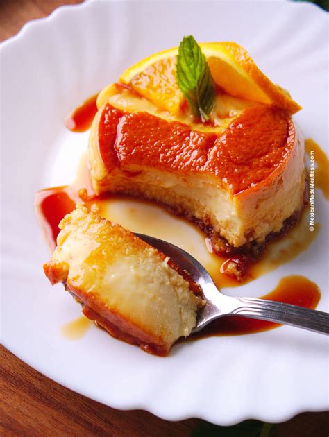 Easy La Lechera Flan Recipe Condensed Milk Flan Mexican Made Meatless™