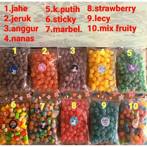 Fruity Candy Sachet Shopee Malaysia