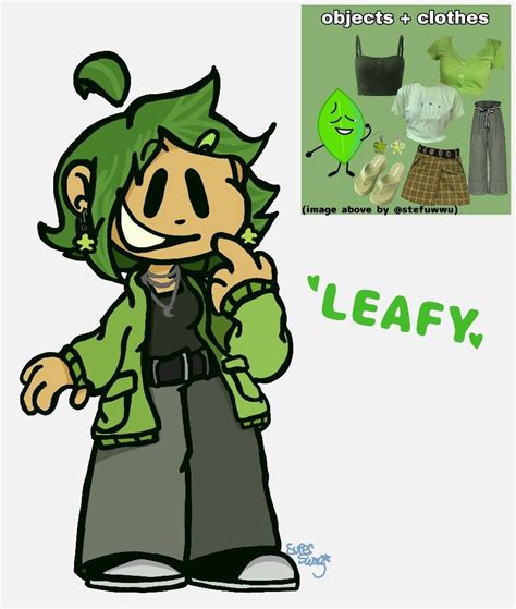 [bfb] Humanized Leafy Credits In Description Fan Art Big Canvas Art