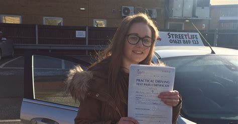 Streetlife Driving School Recent Passes Well Done Ruby Peacock Passed