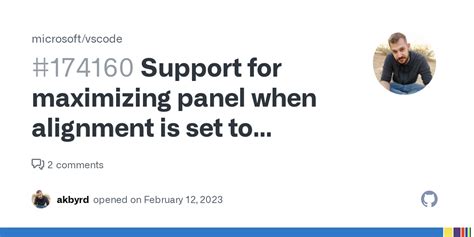 Support For Maximizing Panel When Alignment Is Set To Justify · Issue 174160 · Microsoft