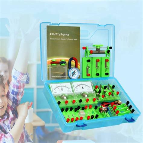 학교 물리학 실험실 기본 전기 발견 회로 및 자력 실험 키트 중학교 고등학교 학습 및 교육