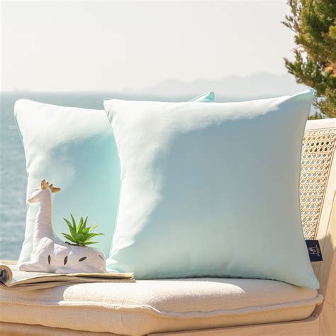 Phantoscope Outdoor Waterproof Decorative Throw Pillow 20 X 20