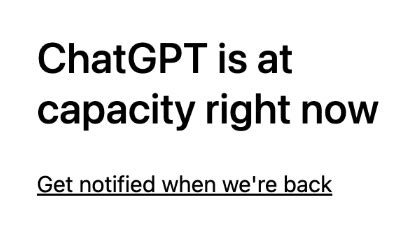 How To Fix Chat Gpt Is At Capacity Right Now Error Solution Trick