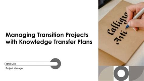 Managing Transition Projects With Knowledge Transfer Plans Ppt Powerpoint At