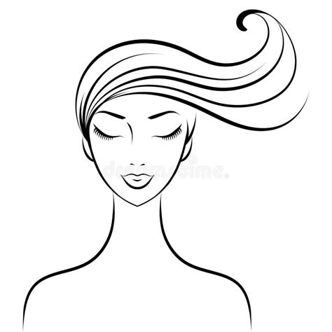 Black Classy Woman Outline Stock Illustrations 92 Black Classy Woman