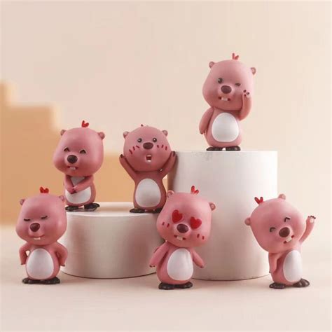 Toystory 6pcs Set Zanmang Loopy Ruby Doll Small Beaver Generation