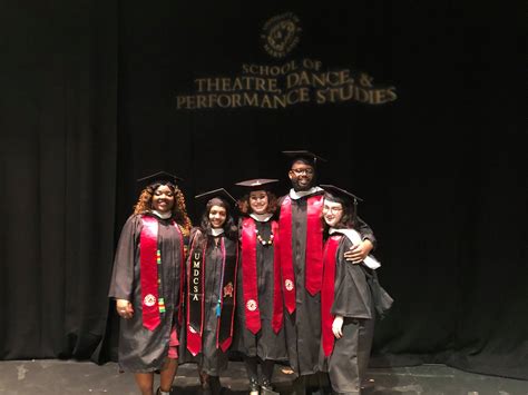 Congratulations To All Five Of Our Umd Tdps Winter Commencement