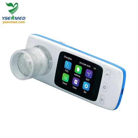 Ysspr204 Portable Pulmonary Lung Function Tests Analyzer Spirometer