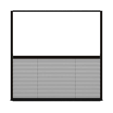 Pella Lifestyle Hidden Screen 20726 In X 16745 In Brown Aluminum Frame Window Screen In The