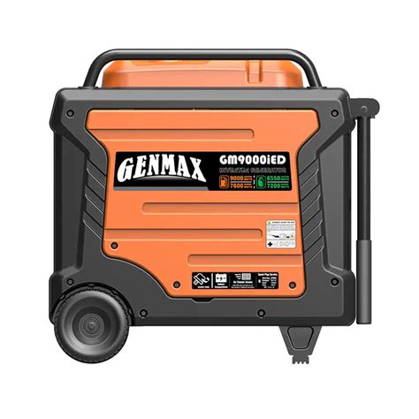 Genmax Gm9000ied Portable Inverter Generator 9000w Super Quiet Dual F