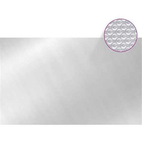 Inlife Couverture De Piscine Argentée 260x160 Cm Pour Piscine