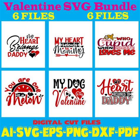Valentine Svg Bundle Masterbundles