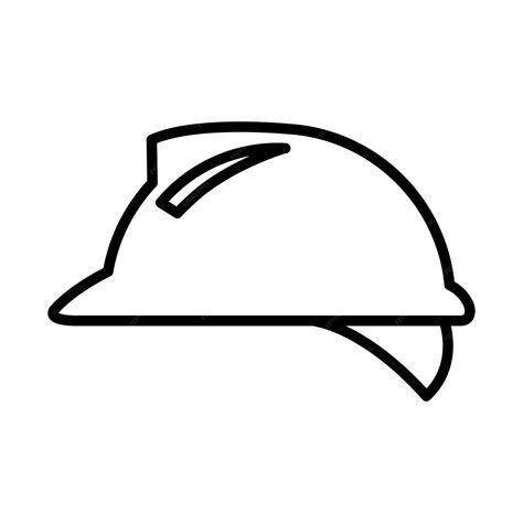 Premium Vector Safety Helmet Icon Vector On Trendy Design