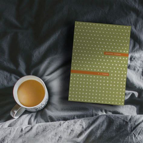 Minimalist Reading Journal Half Page Log Earthtones Afrimod