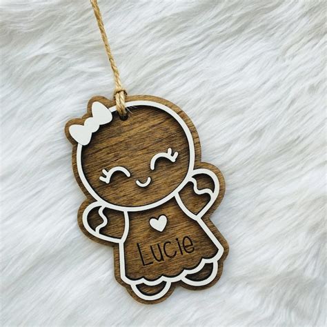 Gingerbread Ornament Etsy