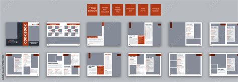 Cookbook Layout Template Simple Style And Modern Design Recipe Book Cookbook Layout Template Simple Style And Modern Design Recipe Book