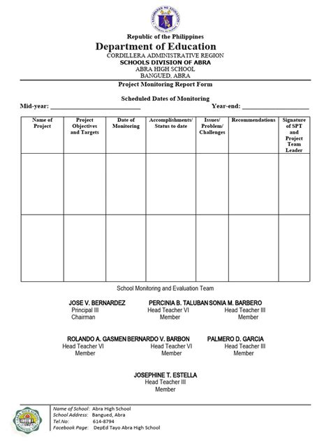 Project Monitoring Tool 1 Pdf