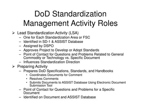 Ppt Defense Standardization Program 101 Powerpoint Presentation Free Download Id 4047076