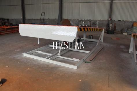 Stationary Electric Hydraulic Dock Leveler Land Dock Ramp Truck Load