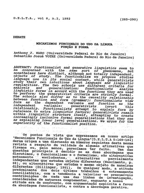 Funcionalismo 2 Pdf