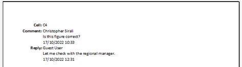 How To Print Comments In Excel 4 Easy Ways