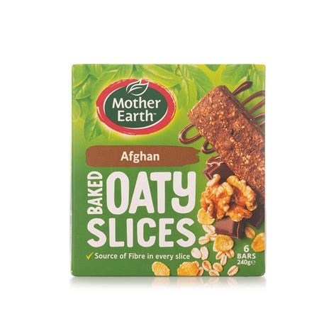Mother Earth Afghan Baked Oaty Slices 6 Pack 240g Spinneys UAE