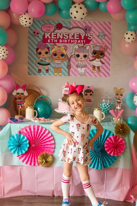 Kensleys Lol Surprise Doll Birthday Party Lol Birthday Ideas Lol