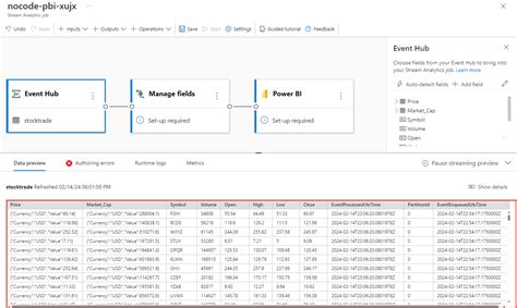 Build Real Time Dashboard With Power Bi Dataset Produced From Stream
