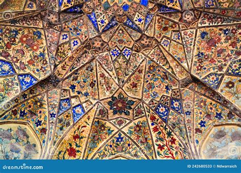 Incredible Geometric Interior Art Of The Mughal Era Stock Image Image Of Landmark Asian