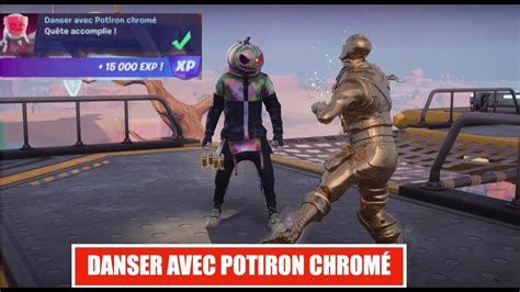Danser Avec Potiron ChromÉ QuÊtes De Fortnite Cauchemars Youtube