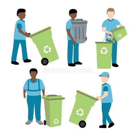 Garbage Collector Stock Illustrations 1577 Garbage Collector Stock