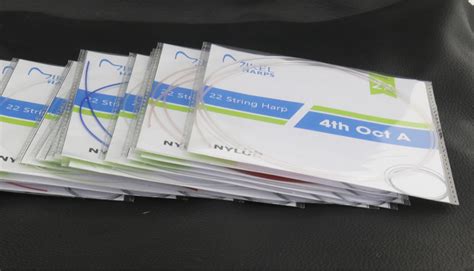 22 string harp string set nylon and biocarbon mikel harps