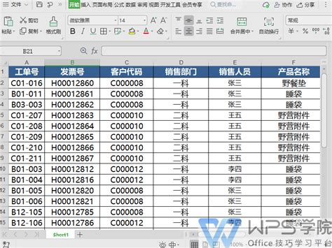 Vlookup函数 查询指定条件的结果 Wps学堂