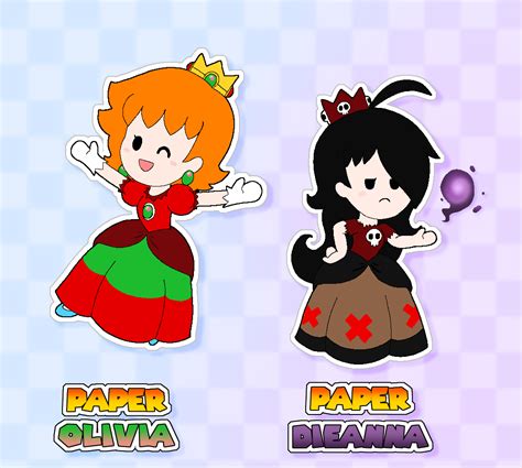Paper Stuff Aug2022 Paper Elana Sisters By Rotommowtom On Deviantart