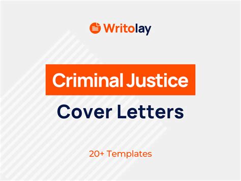 Criminal Justice Cover Letter Example Templates Writolay