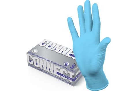 Нитриловые перчатки CONNECT 100 шт., размер S CТ0000004690 - выгодная ...
